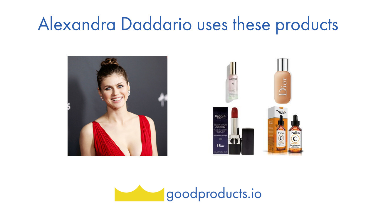 Alexandra Daddario's Makeup, Beauty & Skincare Products