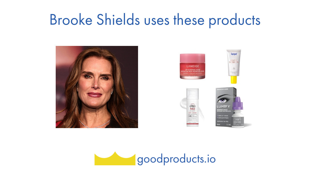 Brooke Shields's Makeup, Beauty & Skincare Products