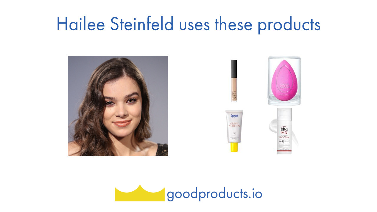 Hailee Steinfeld's Makeup, Beauty & Skincare Products
