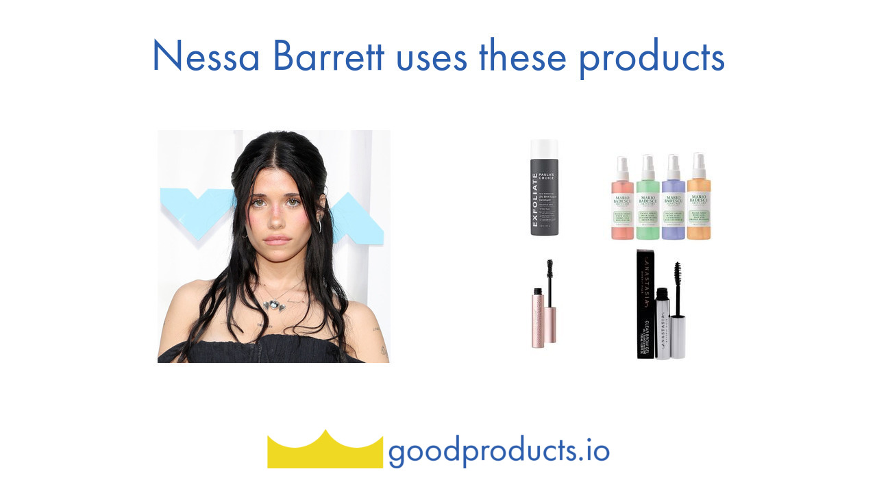 Nessa Barrett's Makeup, Beauty & Skincare Products