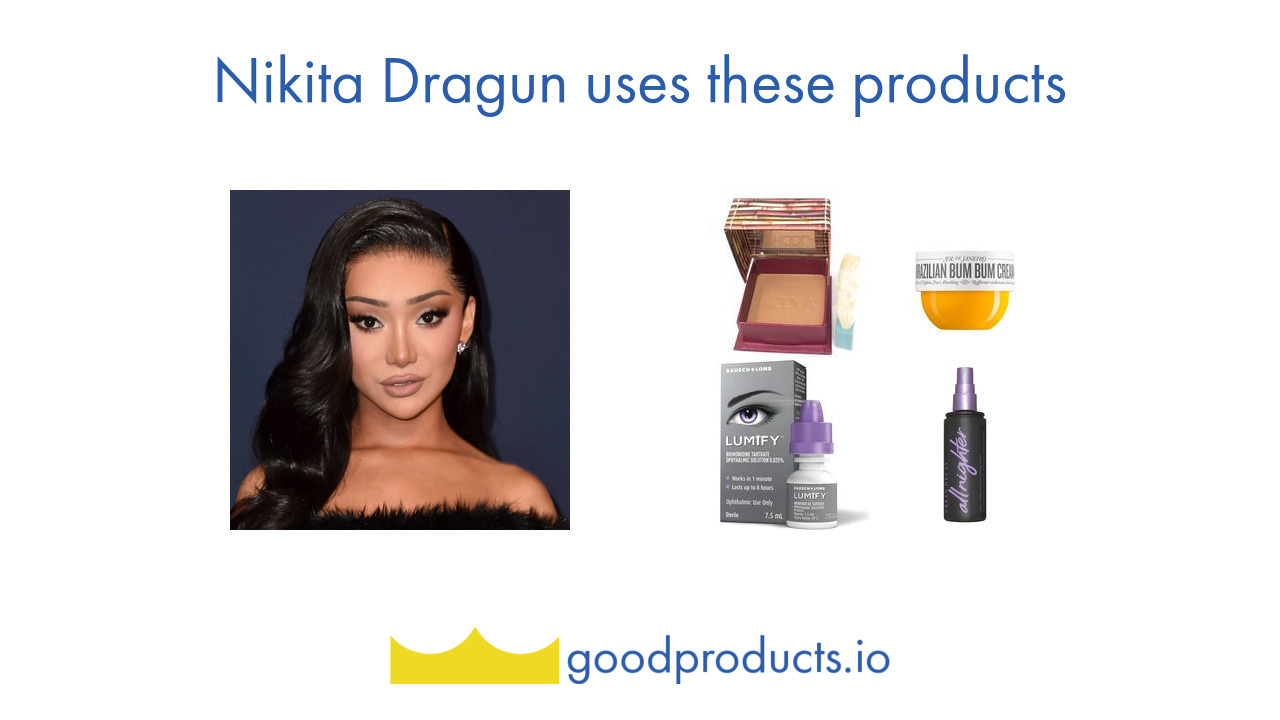 Nikita Dragun's Makeup, Beauty & Skincare Products 2026