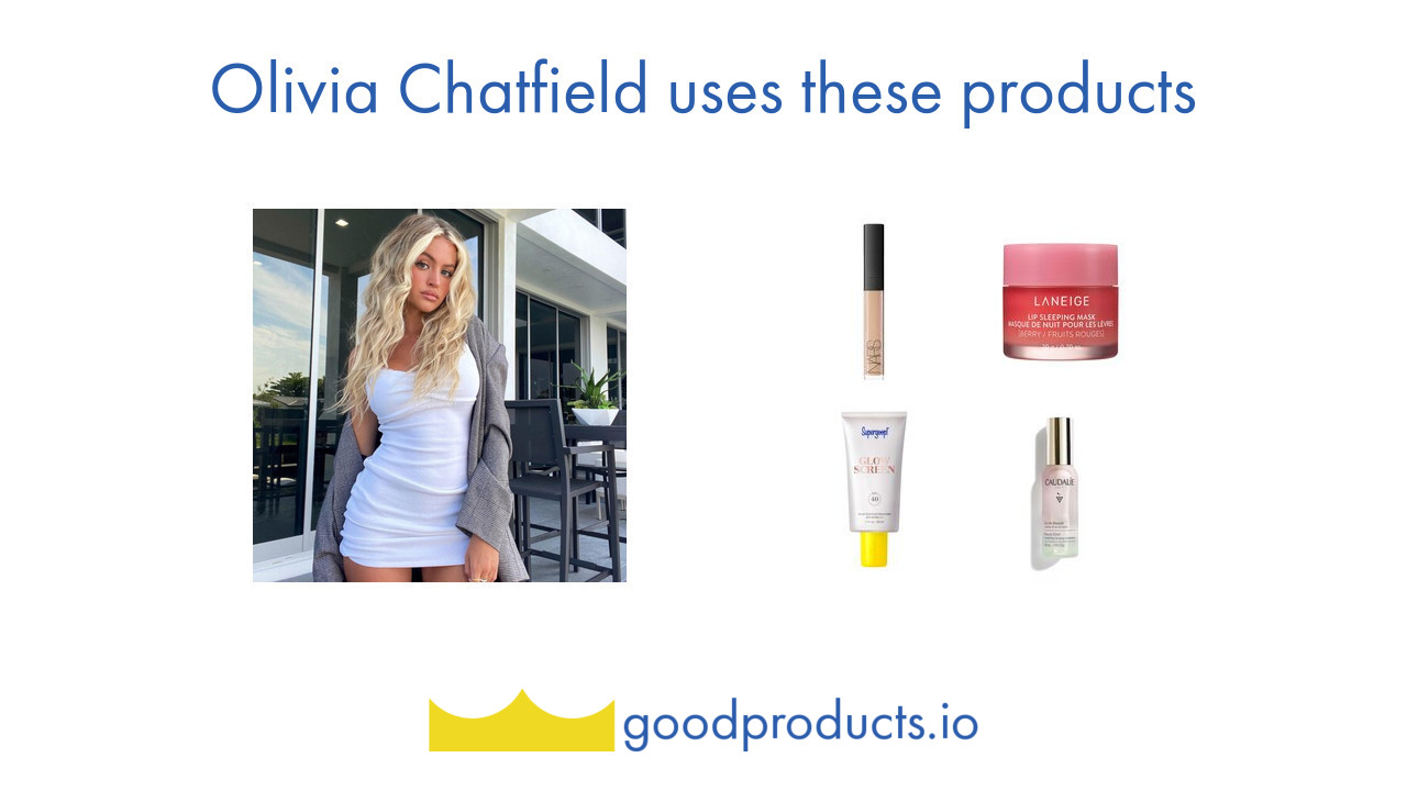 Olivia Chatfield's Makeup, Beauty & Skincare Products